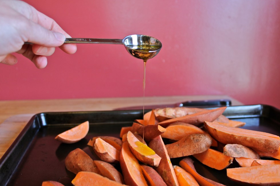 Roasted Fingerling Sweet Potatoes with Lemon Tarragon Aioli | Savory ...