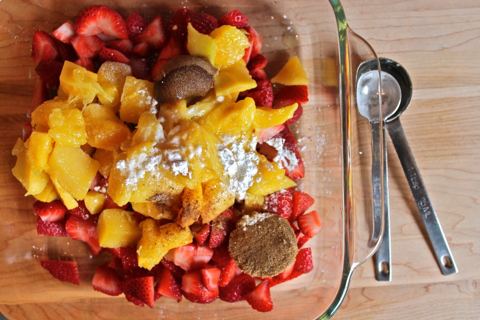 Strawberry Mango Crumble | Savory Salty Sweet